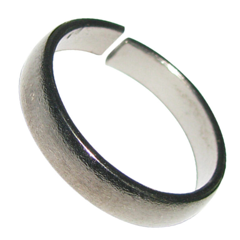 Best Quality Original Black Polished Horse Shoe Ring, Kale Ghode Ki ...