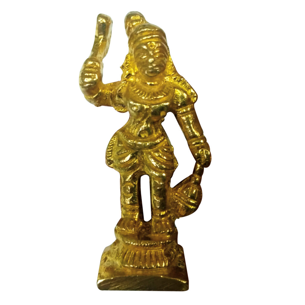 S9031-56 – Aadhyathmik Muniswaran Brass Idol Muneeswaran Pithalai Silai ...