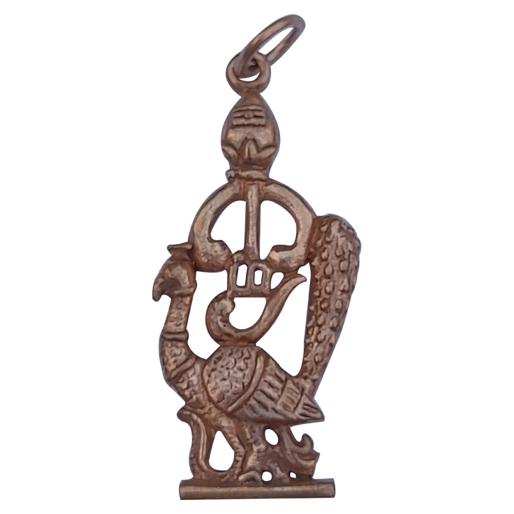 S957438 – Aadhyathmik Aimpon Panchalogam Murugan Mayil Tamil Om Vel ...
